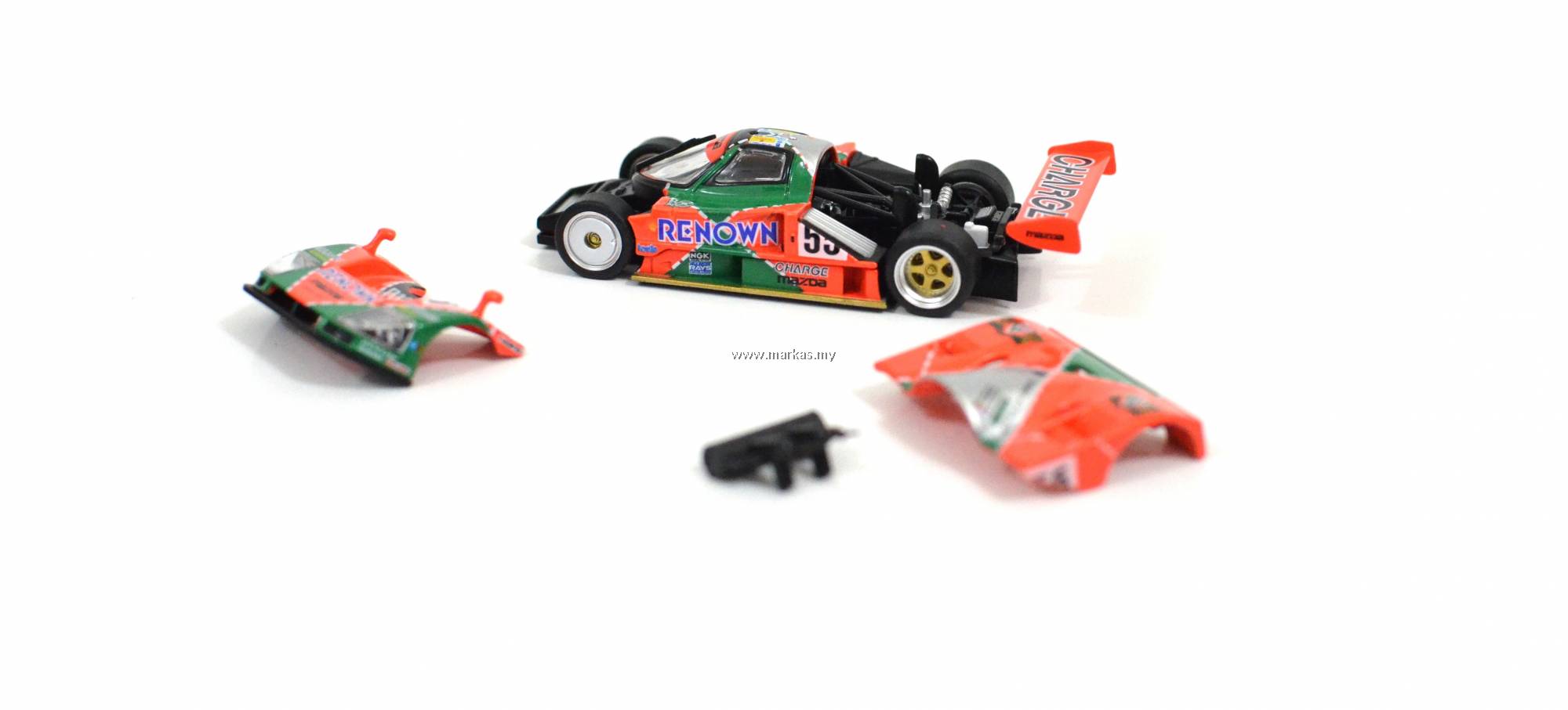 TOMICA LIMITED VINTAGE MAZDA 787B 1991 LE MANS WINNER'S CAR