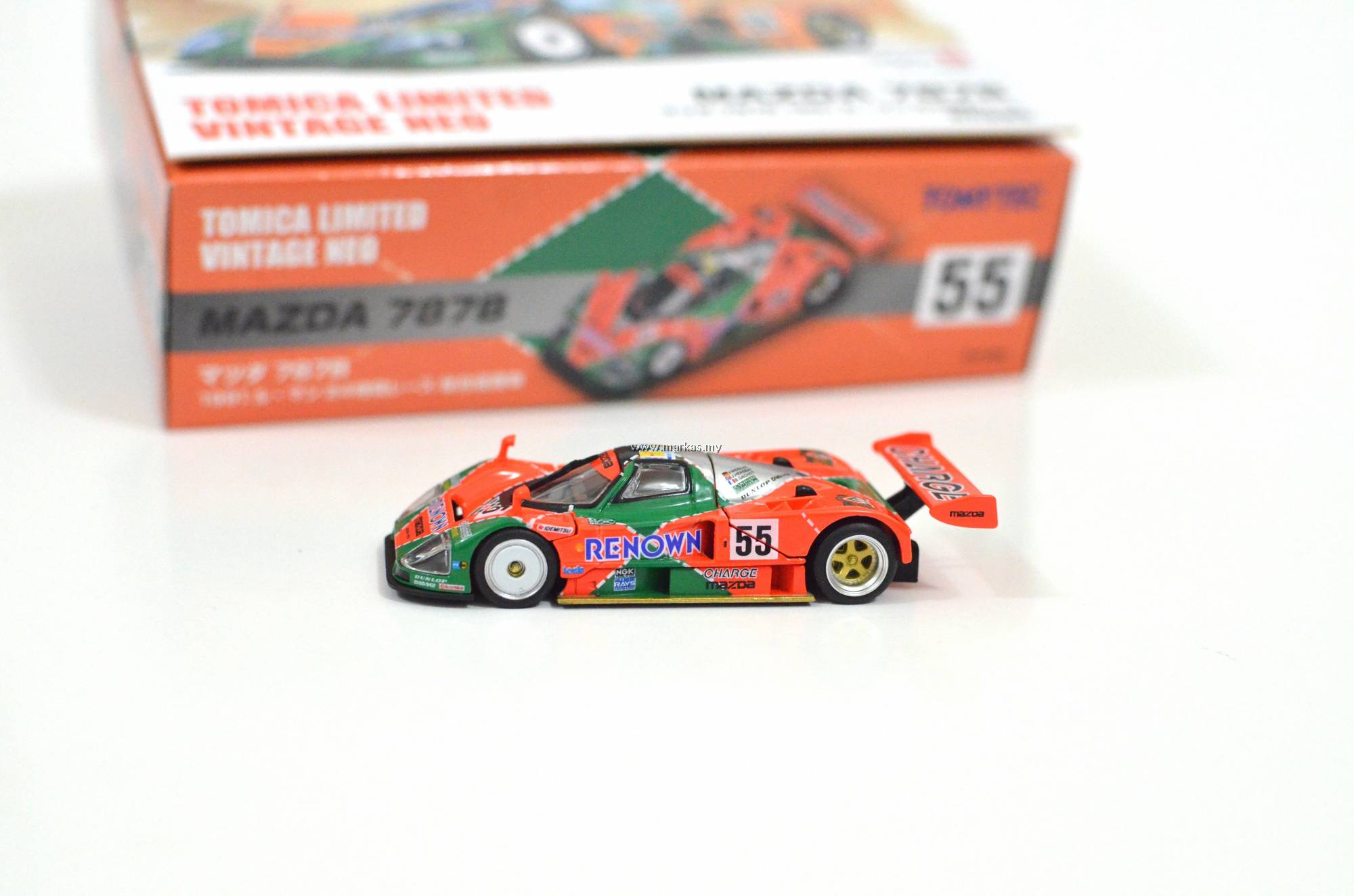 TOMICA LIMITED VINTAGE MAZDA 787B 1991 LE MANS WINNER'S CAR