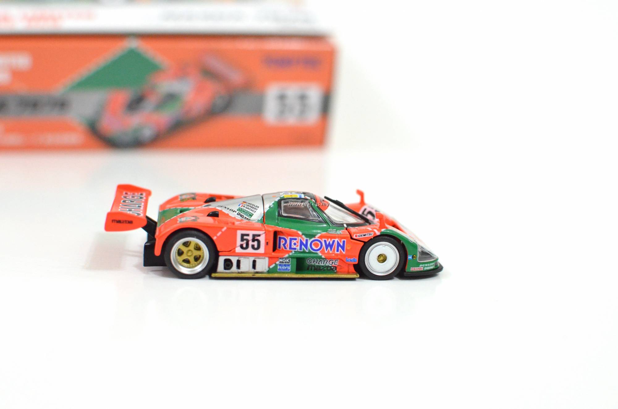 TOMICA LIMITED VINTAGE MAZDA 787B 1991 LE MANS WINNER'S CAR