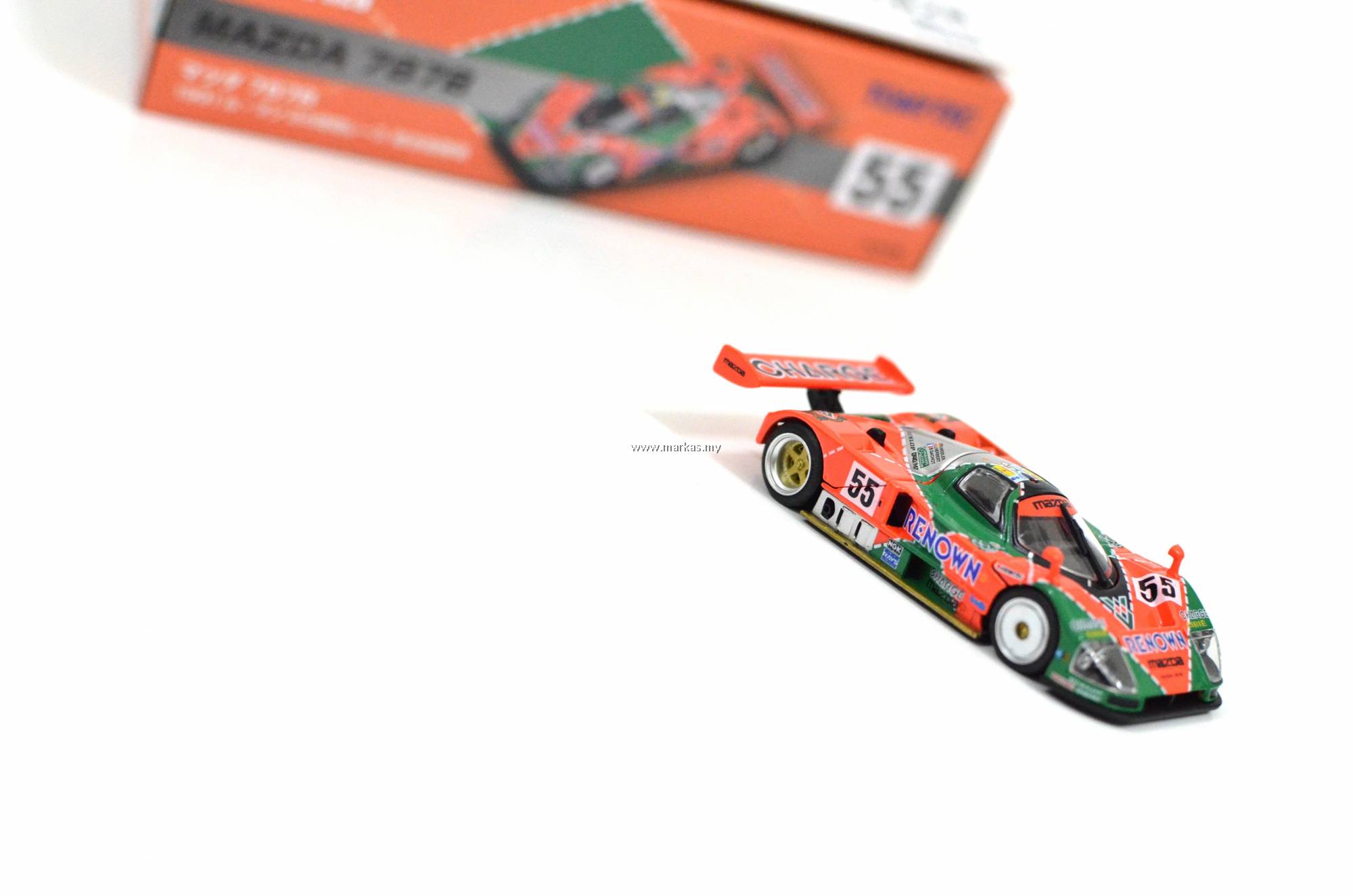 TOMICA LIMITED VINTAGE MAZDA 787B 1991 LE MANS WINNER'S CAR
