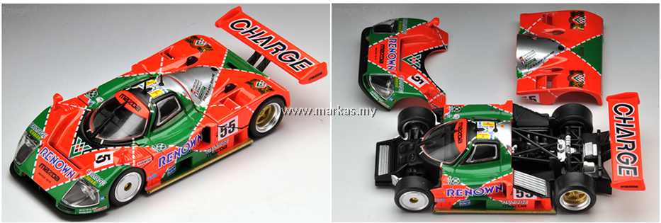 TOMICA LIMITED VINTAGE MAZDA 787B 1991 LE MANS WINNER'S CAR