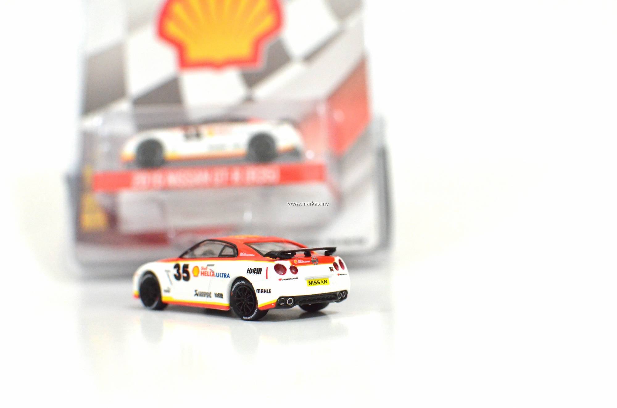 GREENLIGHT 2015 NISSAN GT-R R35 2015 SHELL EDITION