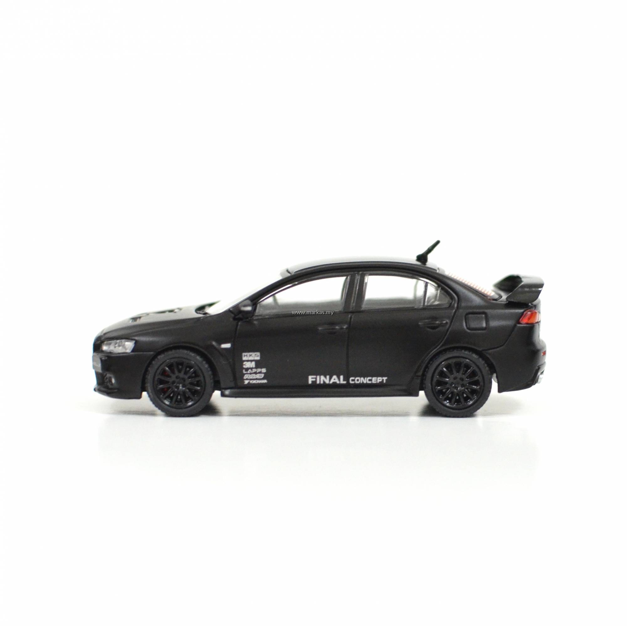 TARMAC WORKS 1/64 MITSUBISHI LANCER EVOLUTION X FINAL CONCEPT 2017 HK ...
