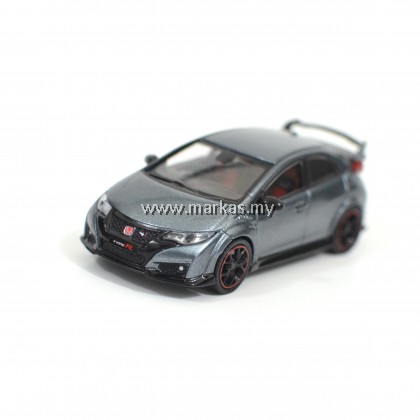 TARMAC WORKS HONDA CIVIC TYPE R FK2 POLISHED METAL GREY (MALAYSIA ...