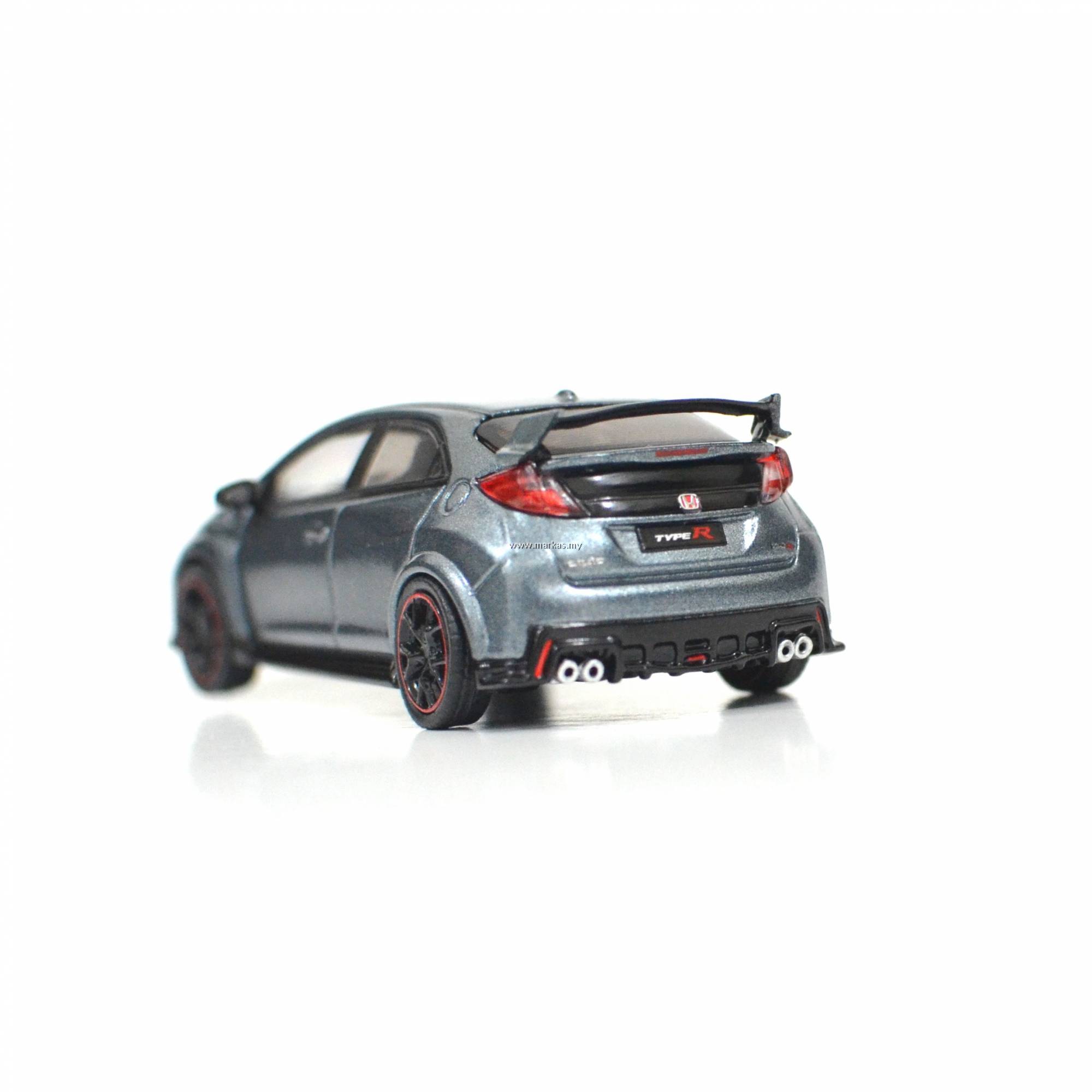 TARMAC WORKS HONDA CIVIC TYPE R FK2 POLISHED METAL GREY (MALAYSIA ...