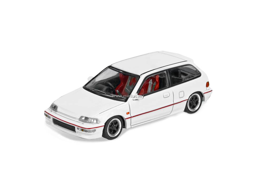 INNO-MODELS INNO64 1/64 HONDA CIVIC EF9 WHITE EDITION WITH SEPERATE ...