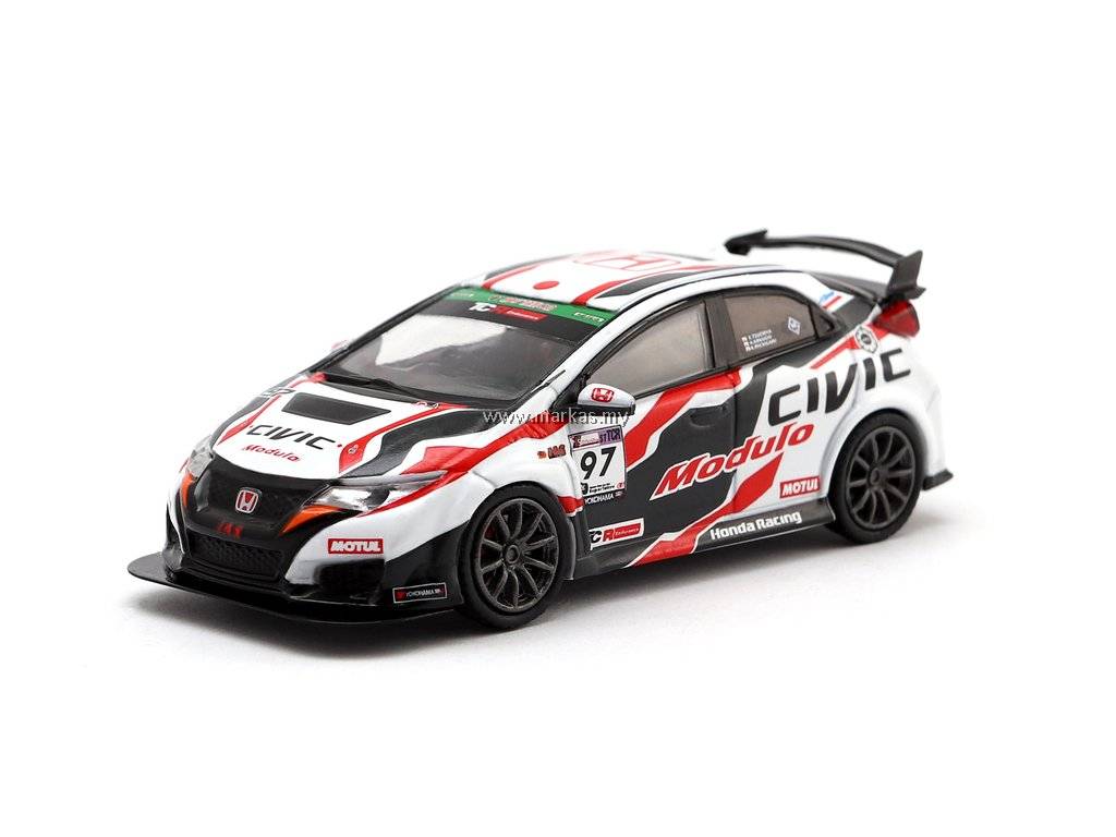 TARMAC WORKS 1/64 HONDA CIVIC TYPE R FK2 SUPER TAIKYU SERIES 2017