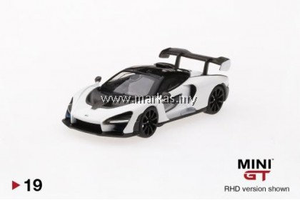 MINI GT 1/64 MCLAREN SENNA WHITE (HK EDITION)