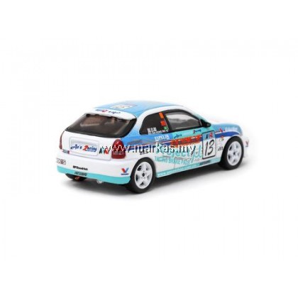 TARMAC WORKS 1/64 HONDA CIVIC TYPE R EK9 MACAU CTM CUP 2003 AO CHI HONG ...
