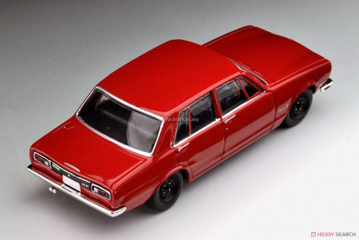 TOMICA-LIMITED-VINTAGE-NEO-LV-177B-NISSAN-SKYLINE-2000GT-R-1970-YEAR-RED