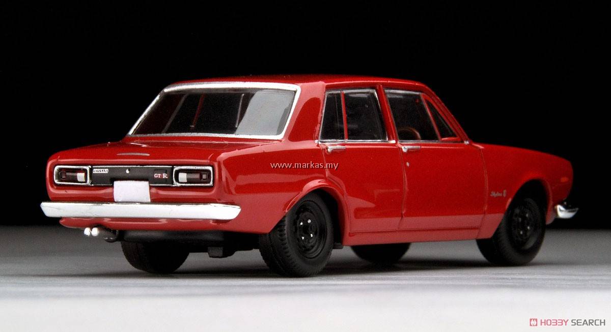 TOMICA-LIMITED-VINTAGE-NEO-LV-177B-NISSAN-SKYLINE-2000GT-R-1970-YEAR-RED