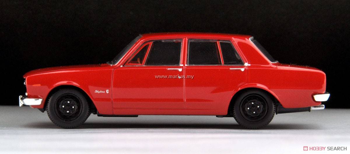 TOMICA-LIMITED-VINTAGE-NEO-LV-177B-NISSAN-SKYLINE-2000GT-R-1970-YEAR-RED