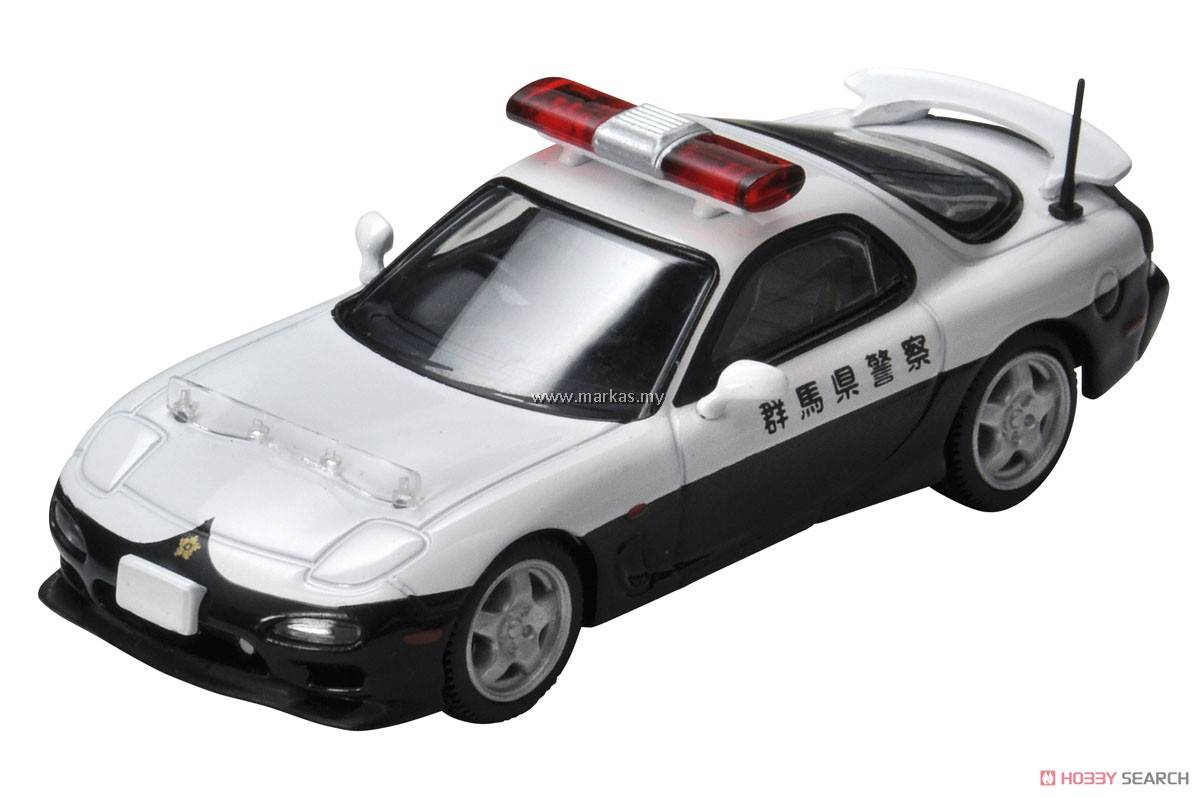 TOMICA LIMITED VINTAGE NEO MAZDA TLV-N180A MAZDA RX-7 POLICE CAR