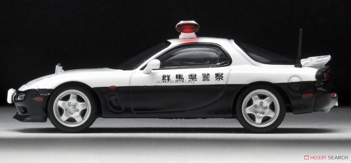 TOMICA LIMITED VINTAGE NEO MAZDA TLV-N180A MAZDA RX-7 POLICE CAR