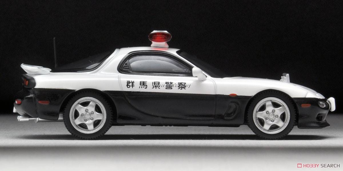 TOMICA LIMITED VINTAGE NEO MAZDA TLV-N180A MAZDA RX-7 POLICE CAR