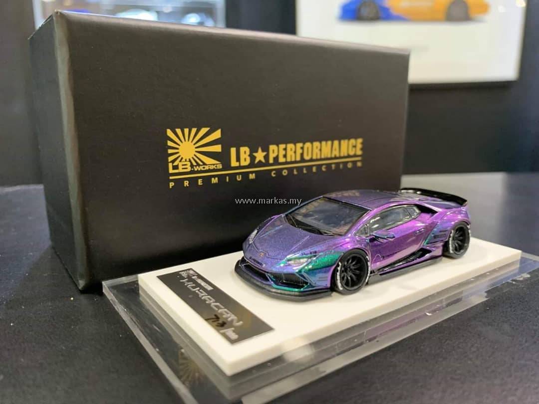 LB PERFORMANCE PREMIUM COLLECTION LIBERTY WALK 1/64 HURACAN LB 610 ...