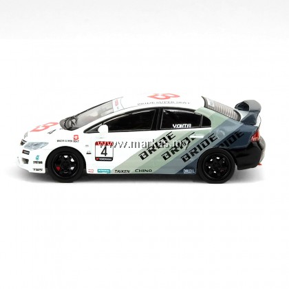 INNO MODELS INNO64 1/64 HONDA CIVIC TYPE-R FD2 #4 BRIDE MUGEN POWER CUP CIVIC ONE MAKE RACE 2012