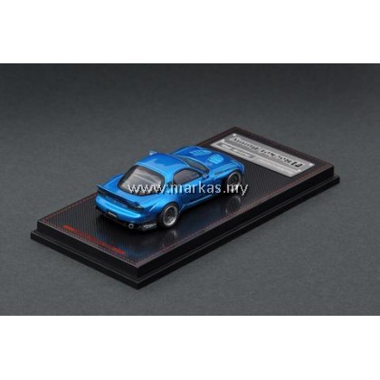 IGNITION MODEL 1/64 ROCKET BUNNY RX-7 (FD3S) BLUE METALLIC