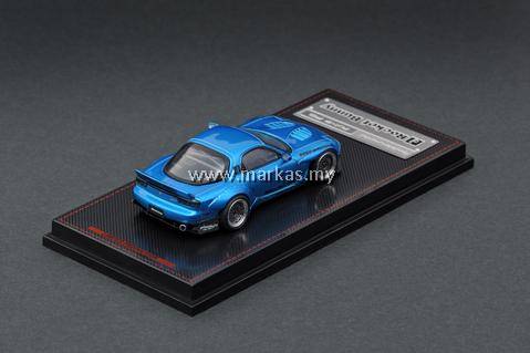 IGNITION MODEL 1/64 ROCKET BUNNY RX-7 (FD3S) BLUE METALLIC