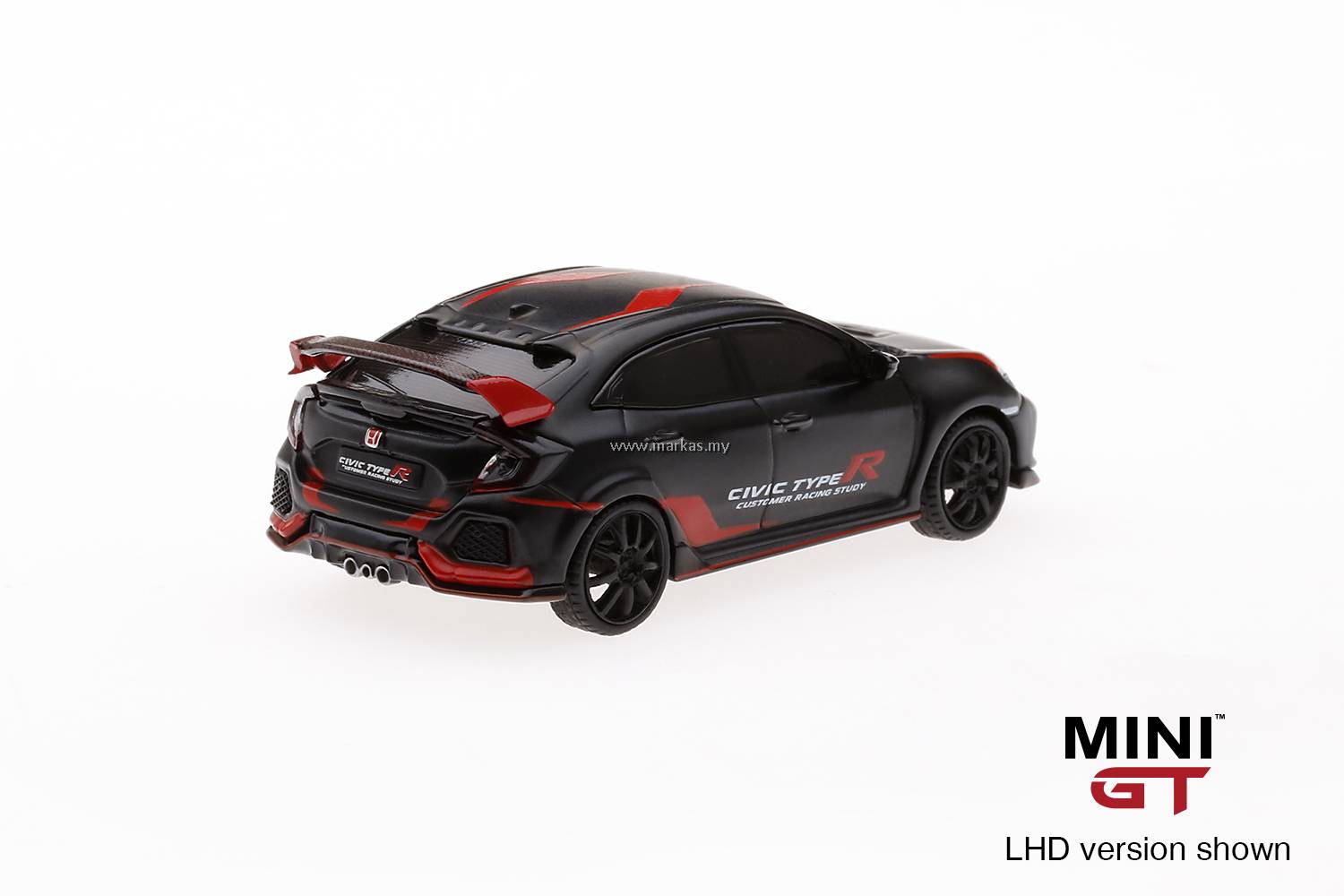 MINI GT 1/64 HONDA CIVIC TYPE R (FK8) CUSTOMER STUDY RACING (RHD)