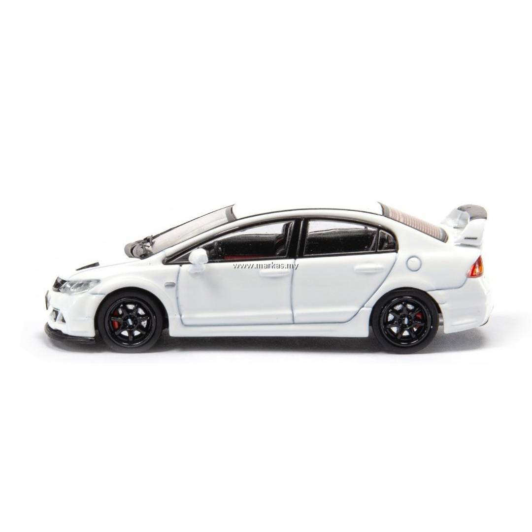INNO MODELS INNO64 1/64 HONDA CIVIC TYPE R FD2 MUGEN RR WHITE (TOYSOUL EXCLUSIVE)