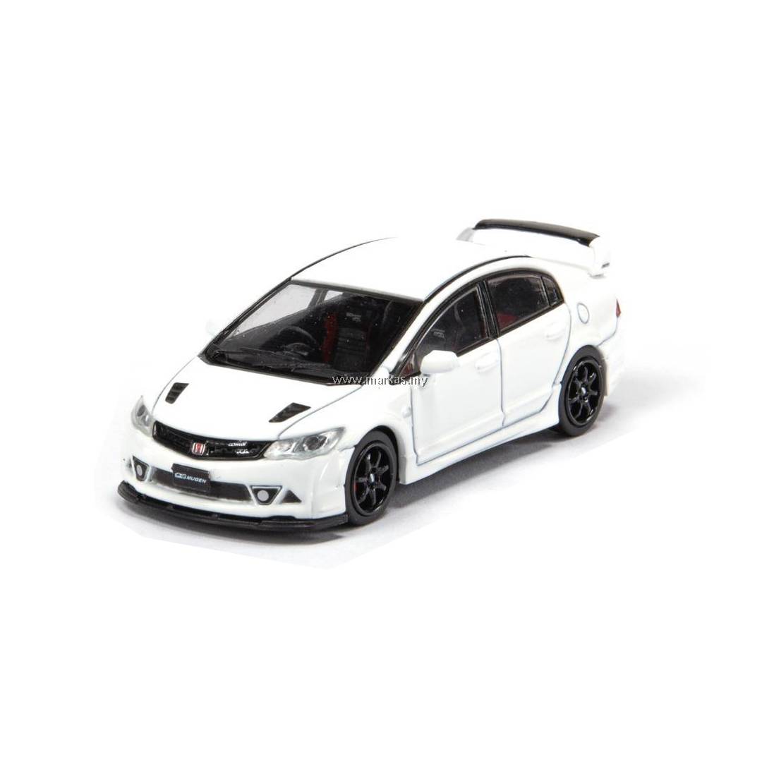 INNO MODELS INNO64 1/64 HONDA CIVIC TYPE R FD2 MUGEN RR WHITE (TOYSOUL EXCLUSIVE)