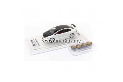 INNO MODELS INNO64 1/64 HONDA CIVIC TYPE-R FD2 WHITE W/ CARBON BONNET AND ROOF TOP - HONG KONG ...