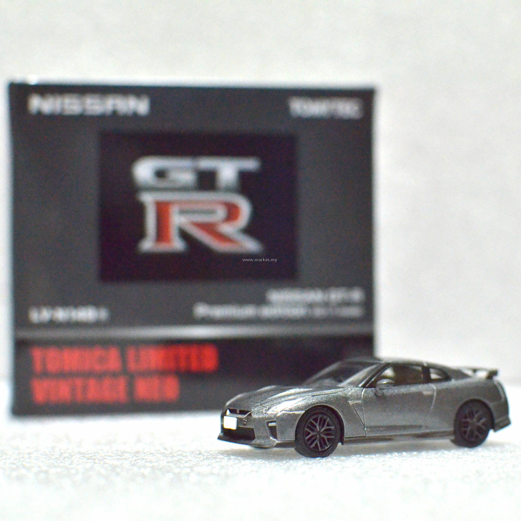 TOMICA LIMITED VINTAGE NEO LV-N148E NISSAN GTR PREMIUM EDITION GRAY