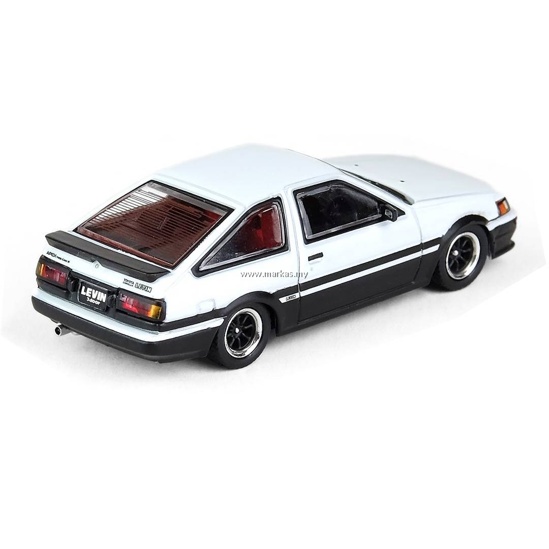 INNO MODELS INNO64 1/64 TOYOTA COROLLA AE86 LEVIN WHITE