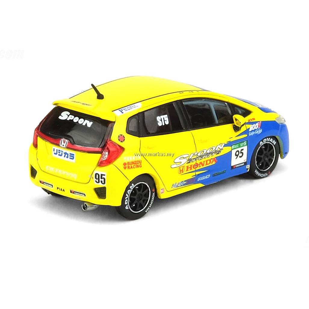 INNO MODELS INNO64 1/64 HONDA FIT 3 RS GK5 #95 TEAM "SPOON SPORTS ...