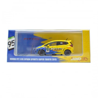 INNO MODELS INNO64 1/64 HONDA FIT 3 RS GK5 #95 TEAM "SPOON SPORTS ...