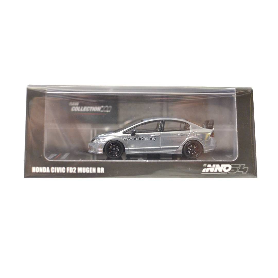 INNO MODELS INNO64 1/64 HONDA CIVIC TYPE R FD2 MUGEN "RAW EDITION" *NO STICKER REQUIRED