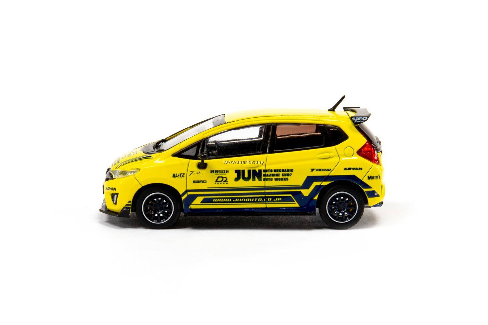 INNO MODELS INNO64 1/64 HONDA FIT 3 RS TUNED BY JUN AUTO MECHANIC HONG ...