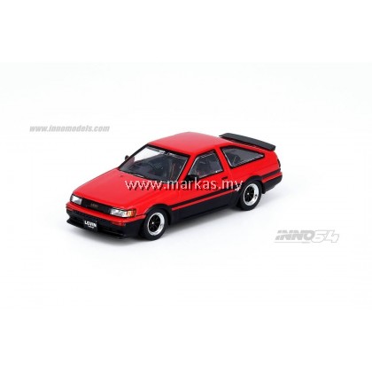 INNO MODELS INNO64 1/64 JAPAN EXCLUSIVE -TOYOTA COROLLA AE86 LEVIN RED ...