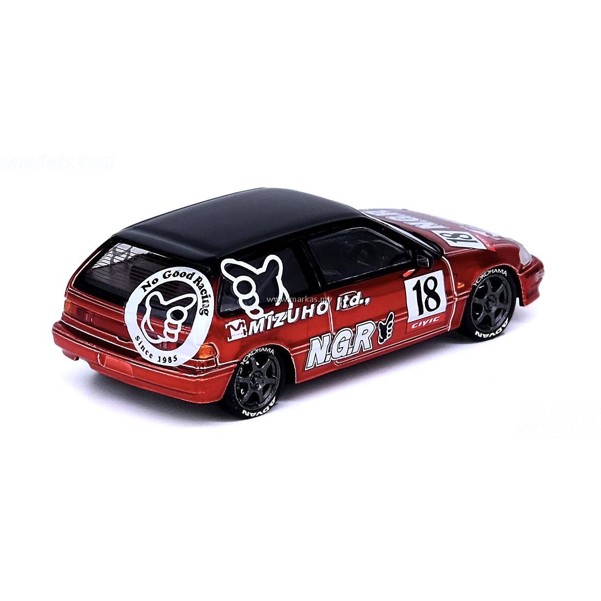 INNO MODELS INNO64 1/64 HONDA CIVIC EF9 MIZUHO NO GOOD RACING JDM ...