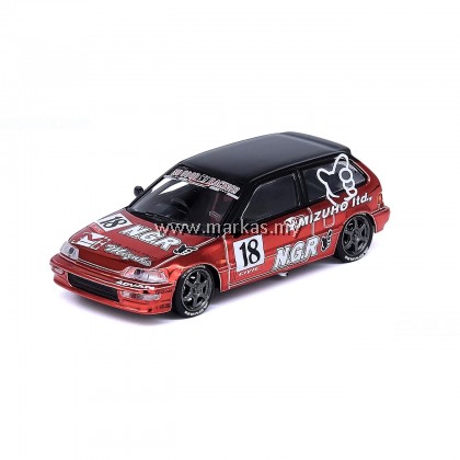 INNO MODELS INNO64 1/64 HONDA CIVIC EF9 MIZUHO NO GOOD RACING JDM ...