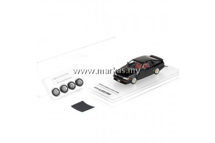 INNO MODELS INNO64 1/64 TOYOTA COROLLA AE86 LEVIN BLACK WITH EXTRA ...