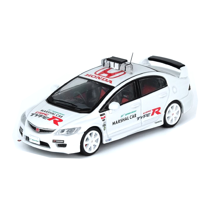 INNO MODELS INNO64 1/64 HONDA CIVIC TYPE-R FD2 SUZUKA CIRCUIT MARSHAL CAR