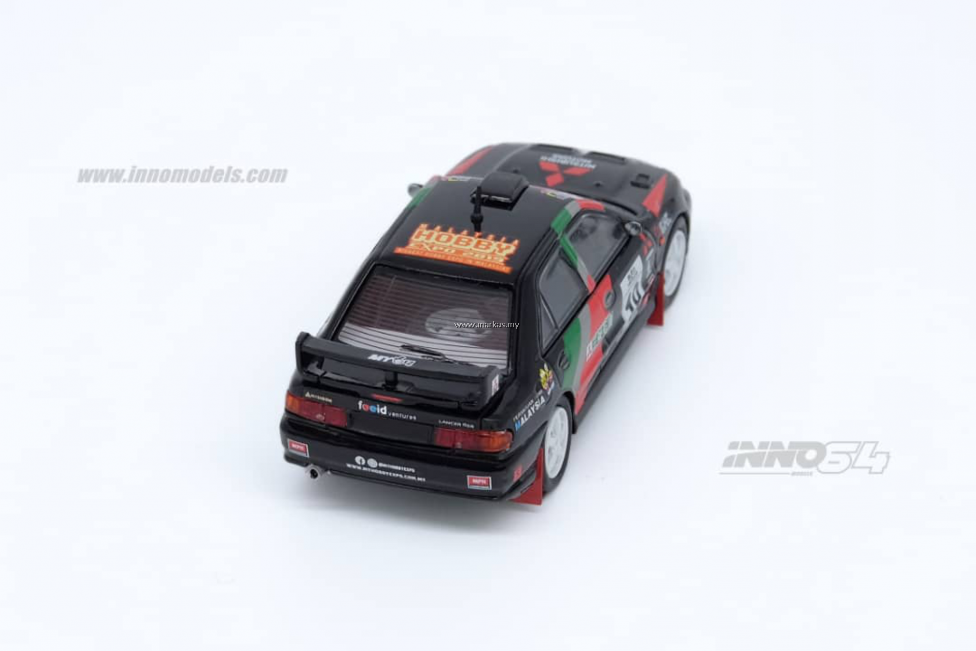 INNO MODELS INNO64 1/64 MHX EXCLUSIVE MITSUBISHI EVO III WITH MHX DECALS