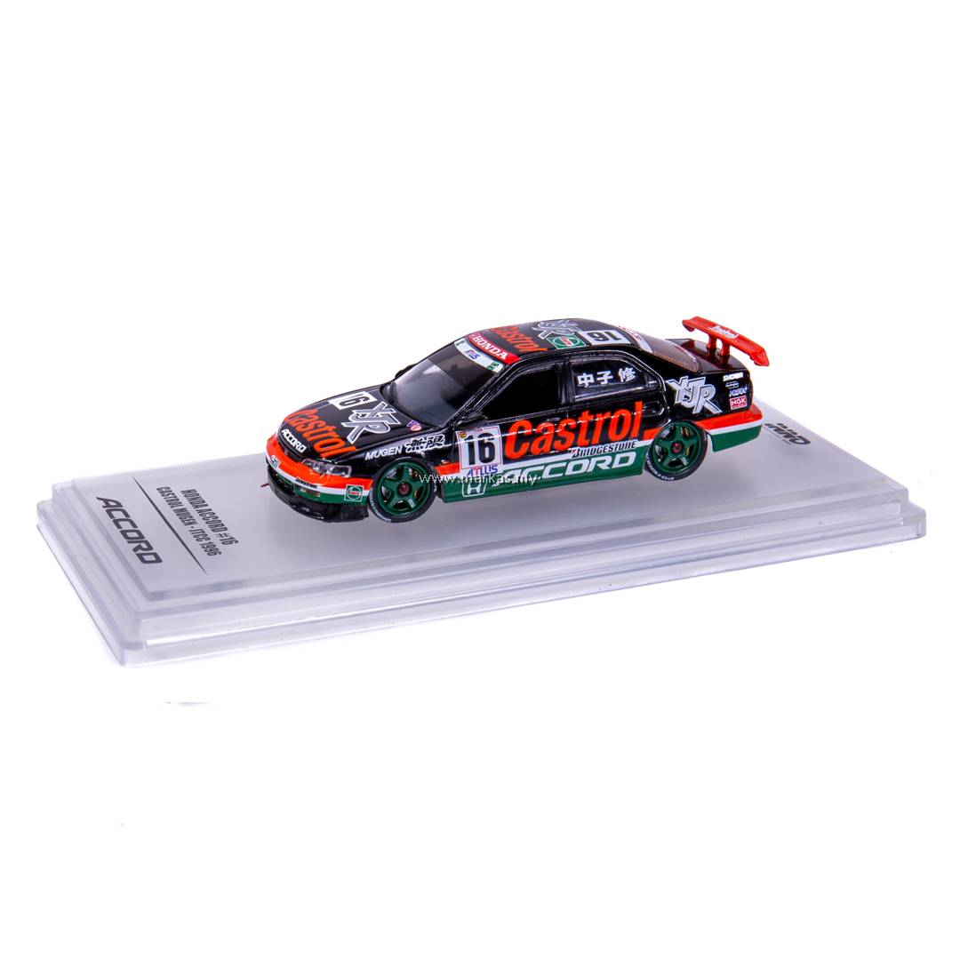 INNO MODELS INNO64 1/64 HONDA ACCORD #16 MUGEN CASTROL JTCC 1996