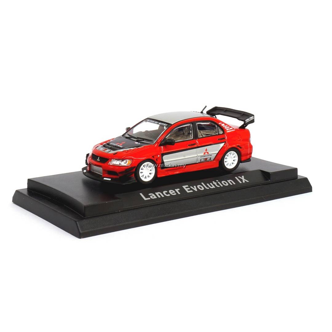 CM MODEL 1/64 MITSUBISHI LANCER EVOLUTION IX VOLTEX MALAYSIA SPECIAL ...