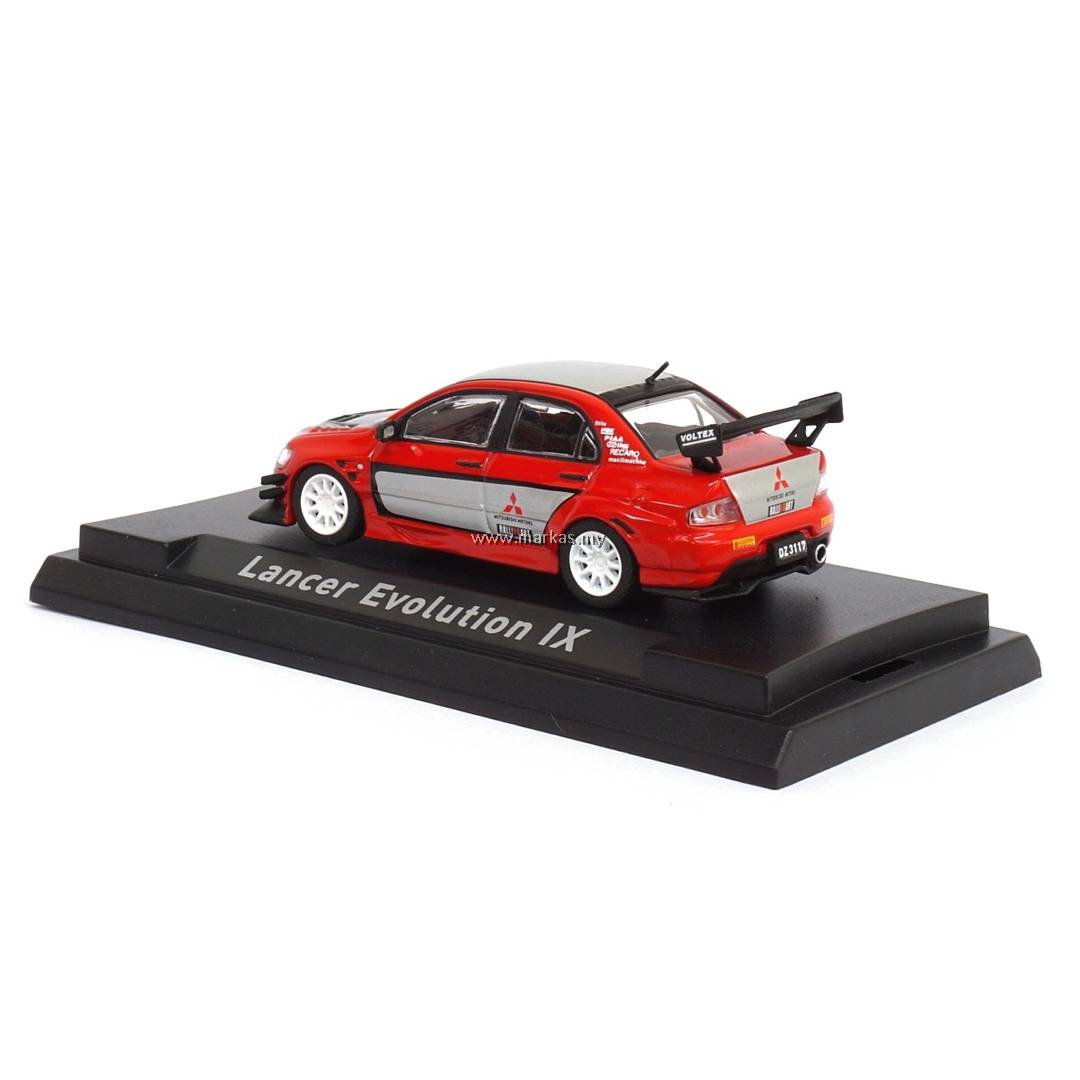 CM MODEL 1/64 MITSUBISHI LANCER EVOLUTION IX VOLTEX MALAYSIA SPECIAL ...