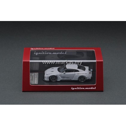 IGNITION MODEL 1/64 1749 PANDEM R35 GT-R MATTE GRAY