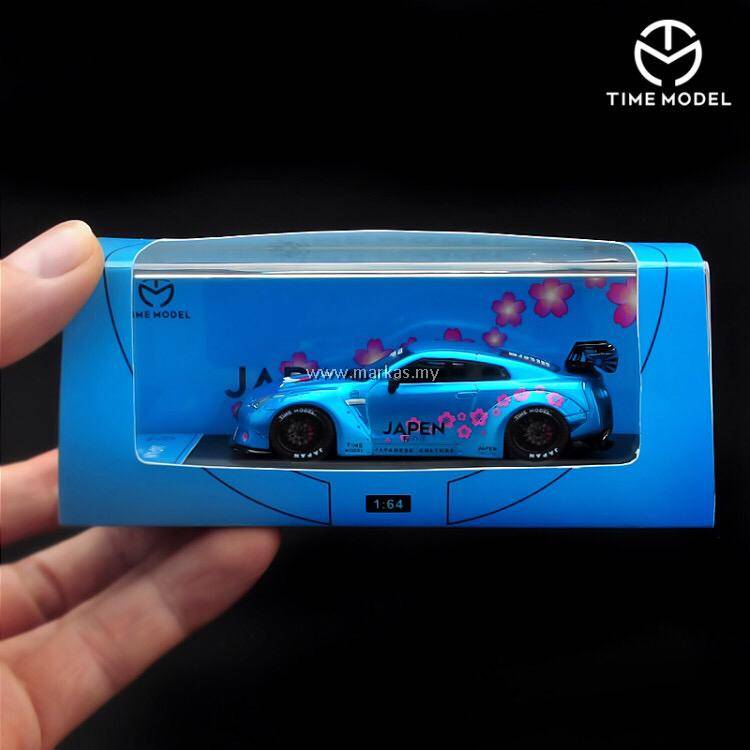 TIME MODEL 1/64 LB☆WORKS NISSAN GT-R R35 SAKURA GT WING