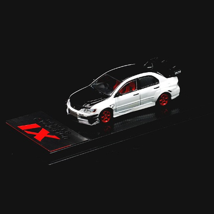 (PO) CM MODEL 1/64 MITSUBISHI LANCER EVO IX VOLTEX - PEARL WHITE CARBON ...