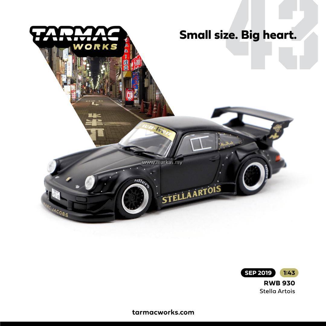 TARMAC WORKS 1/43 PORSCHE RWB 930 STELLA ARTOIS