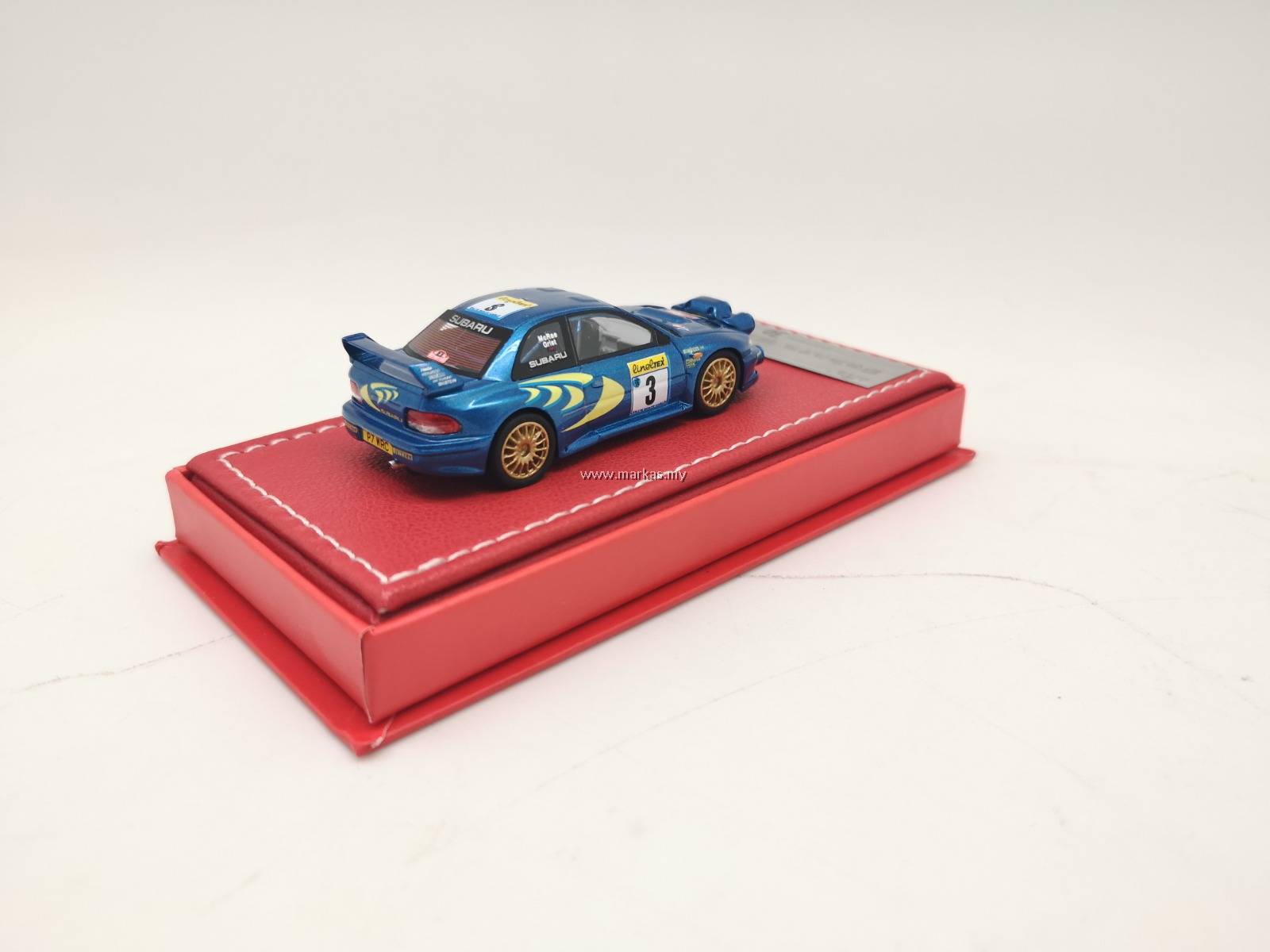 VIP MODELS 1/64 SUBARU WRC 22B (RALLY LIGHT POD)