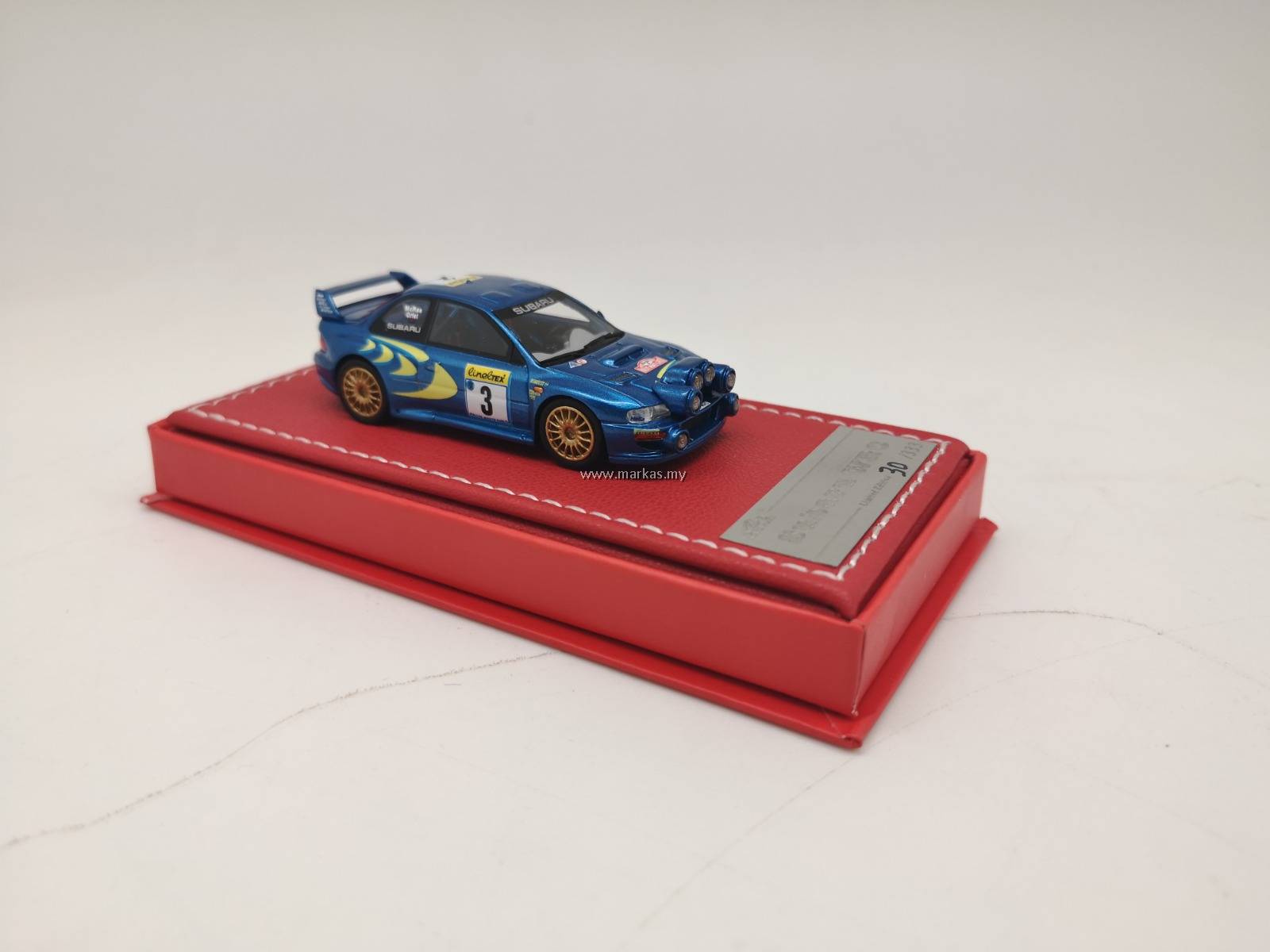 VIP MODELS 1/64 SUBARU WRC 22B (RALLY LIGHT POD)