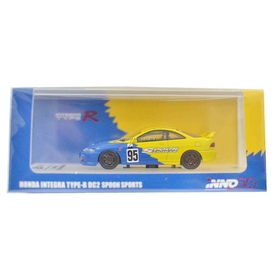 INNO MODELS INNO64 1/64 HONDA INTEGRA TYPE R DC2 #95 SPOON SPORTS
