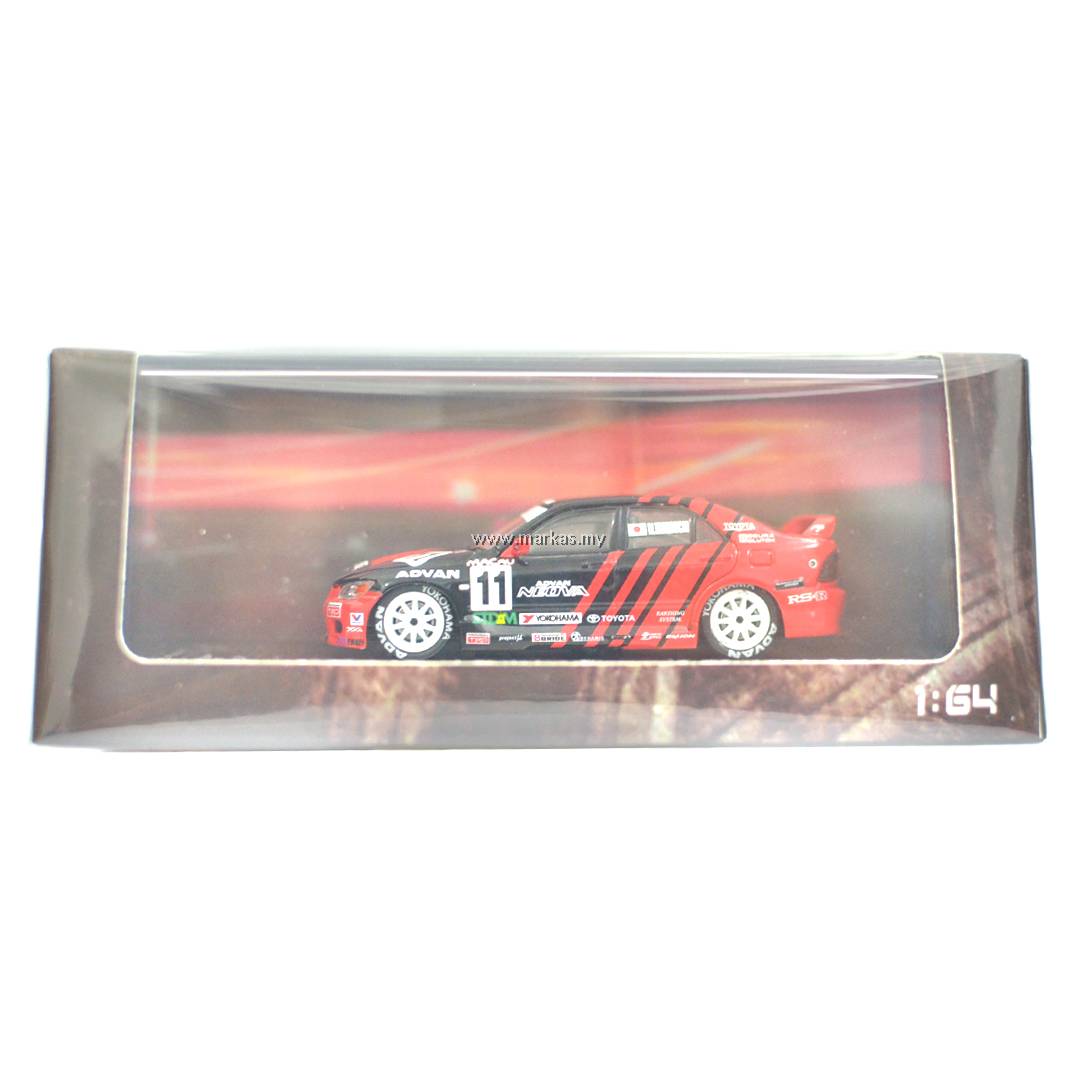 INNO MODELS INNO64 X POPRACE 1/64 TOYOTA ALTEZZA RS200 #11 "ADVAN ...